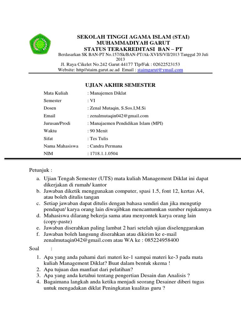 Candra Permana Mpi Vi | PDF