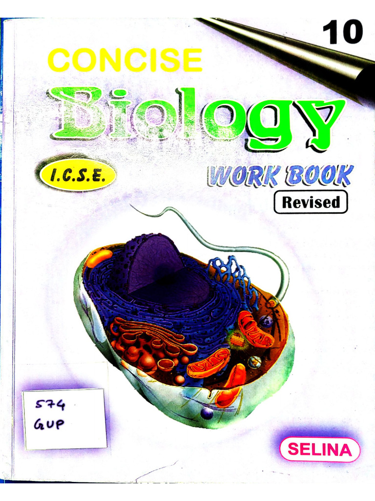 Concise Biology Workbook | PDF
