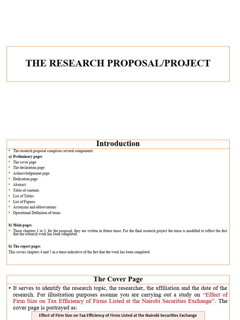 Lesson 4 Research Proposal and Report Writing | PDF | Sampling (Statistics) | Statistics
