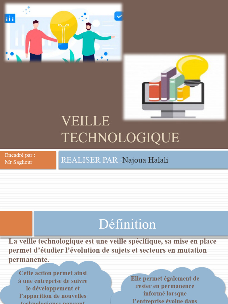 Outils et étapes de la veille technologique | PDF