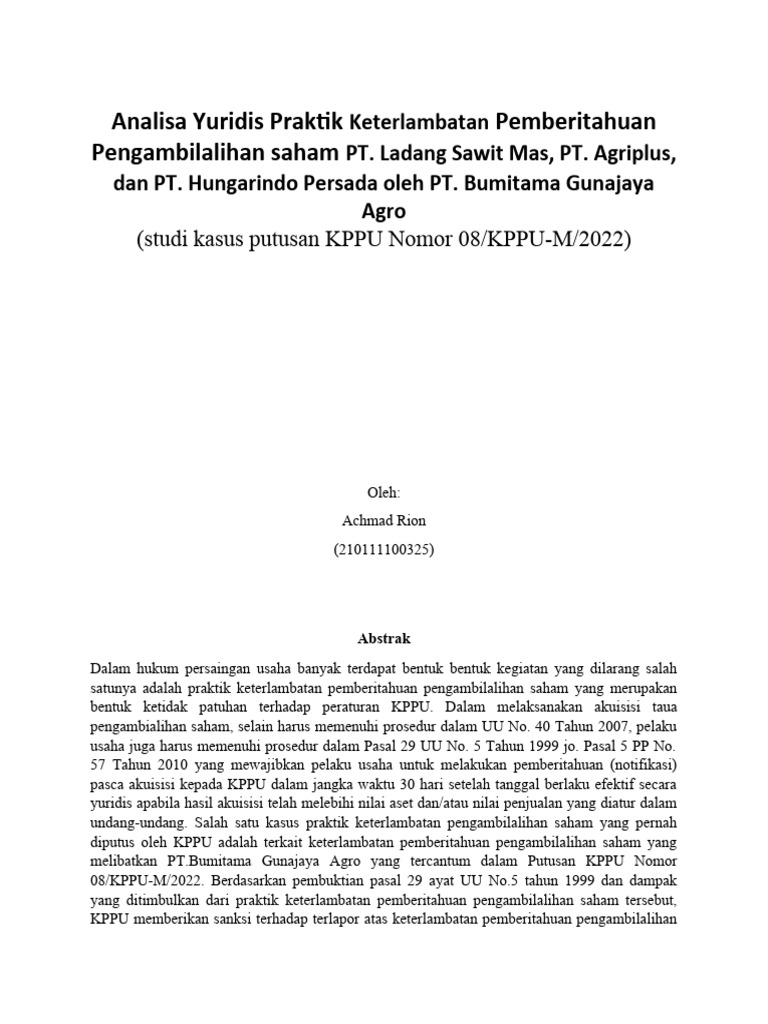 Achmad Rion | PDF