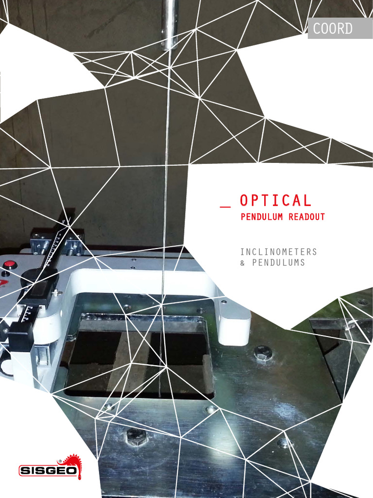 COORD EN 00 Optical Pendulum Readout | PDF | Manufactured Goods | Equipment