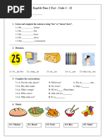 Let's Go 2 Fifth Edition Workbook | PDF