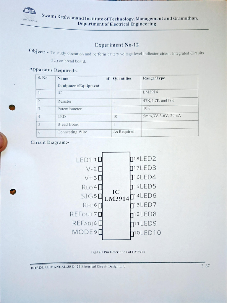 Electrical Circuit Design Lab PDF For Masters | PDF