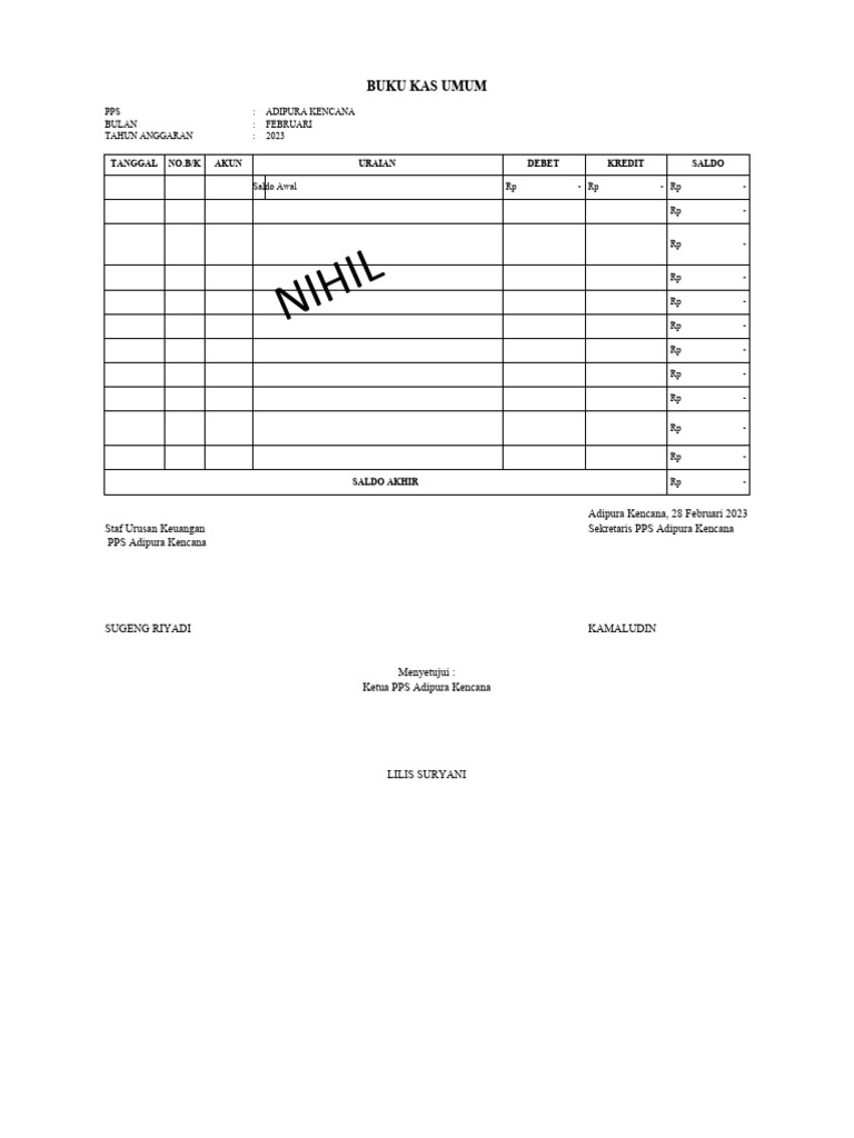 Bku, Pajak, Buku - Pembantu - Realisasi | PDF