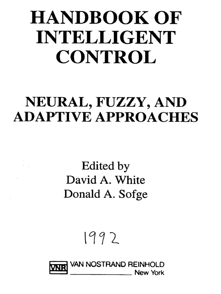 Handbook of Intelligent Control | PDF | Artificial Neural Network | Artificial Intelligence
