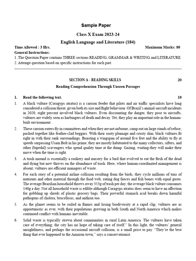 Sample Paper | PDF | Tourism | Essays