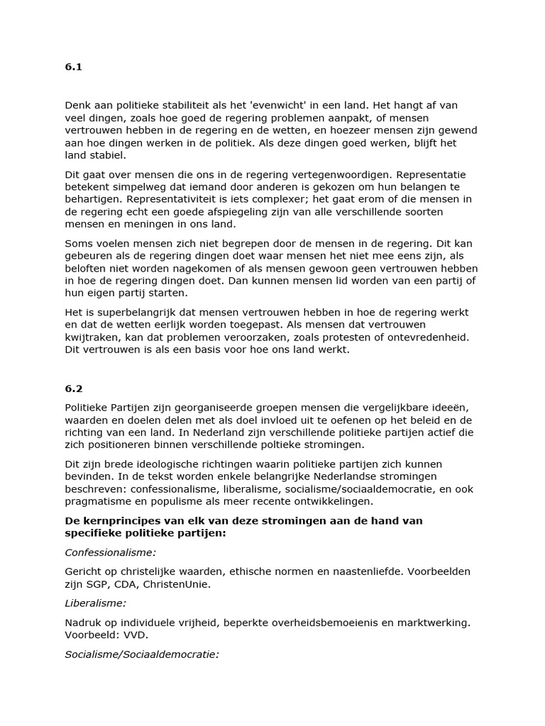 Maw Samenvatting h6 Havo 5 | PDF