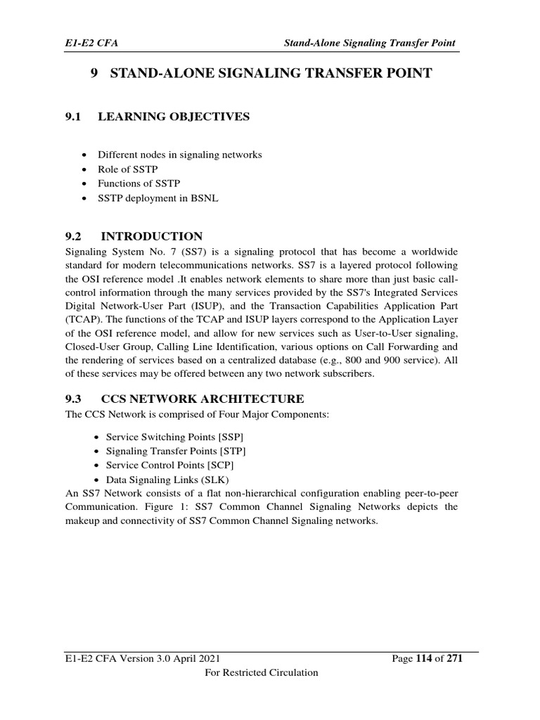 Overview of Standalone SSTP Functions | PDF