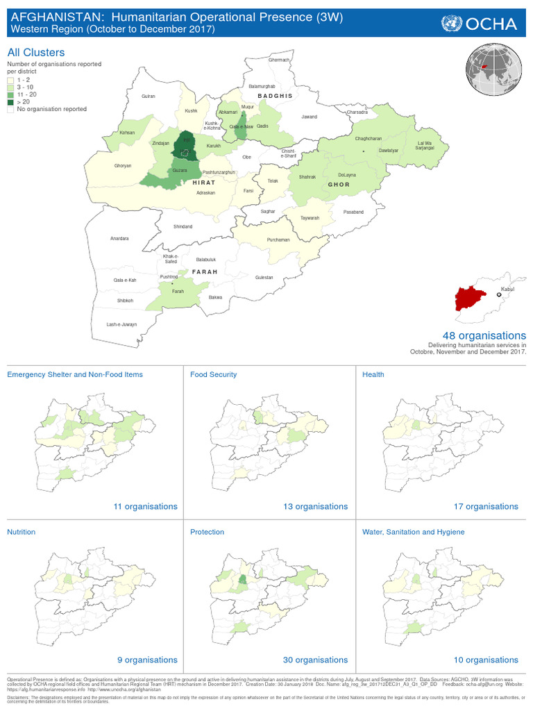 WR OCHA Map | PDF | Humanitarian Aid