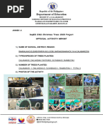 A NARRATIVE REPORT ON TREE Planting | PDF | Botany | Organisms