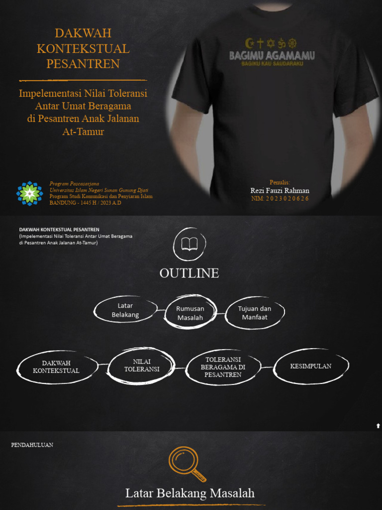 Dakwah Toleransi di Pesantren At-Tamur | PDF | Ilmu Sosial | Sains ...
