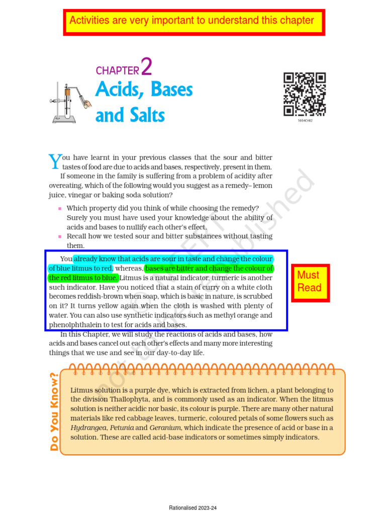 Understanding Acids, Bases, and Salts | PDF | Acid | Sodium Bicarbonate