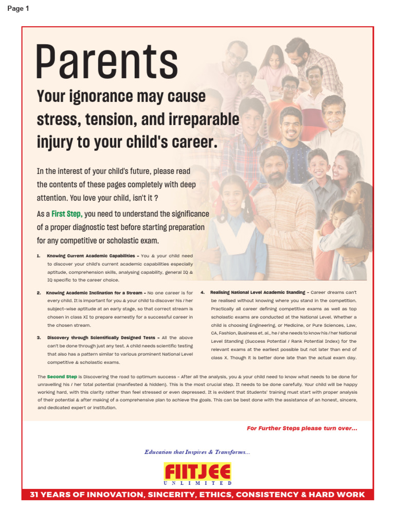 Public Service Message For students | PDF | Delhi | Cognition