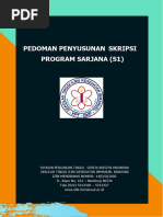 Pedoman Penulisan Tugas Akhir Mahasiswa Program Sarjana | PDF