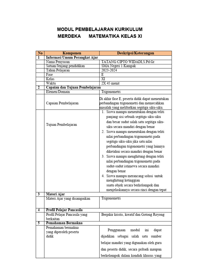 Tinggi Tembok dari Tiang Telepon | PDF | Karier & Perkembangan