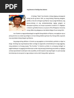 EXAMPLE OF Bionote | PDF