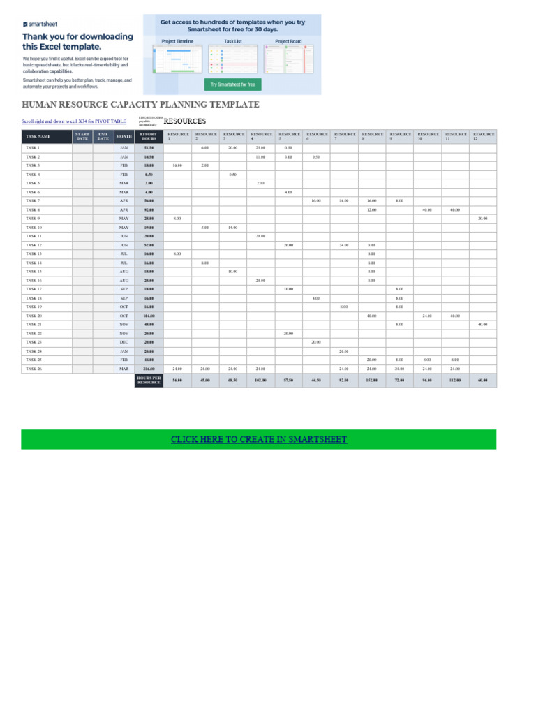 IC Human Resource Capacity Planning 11590 | PDF