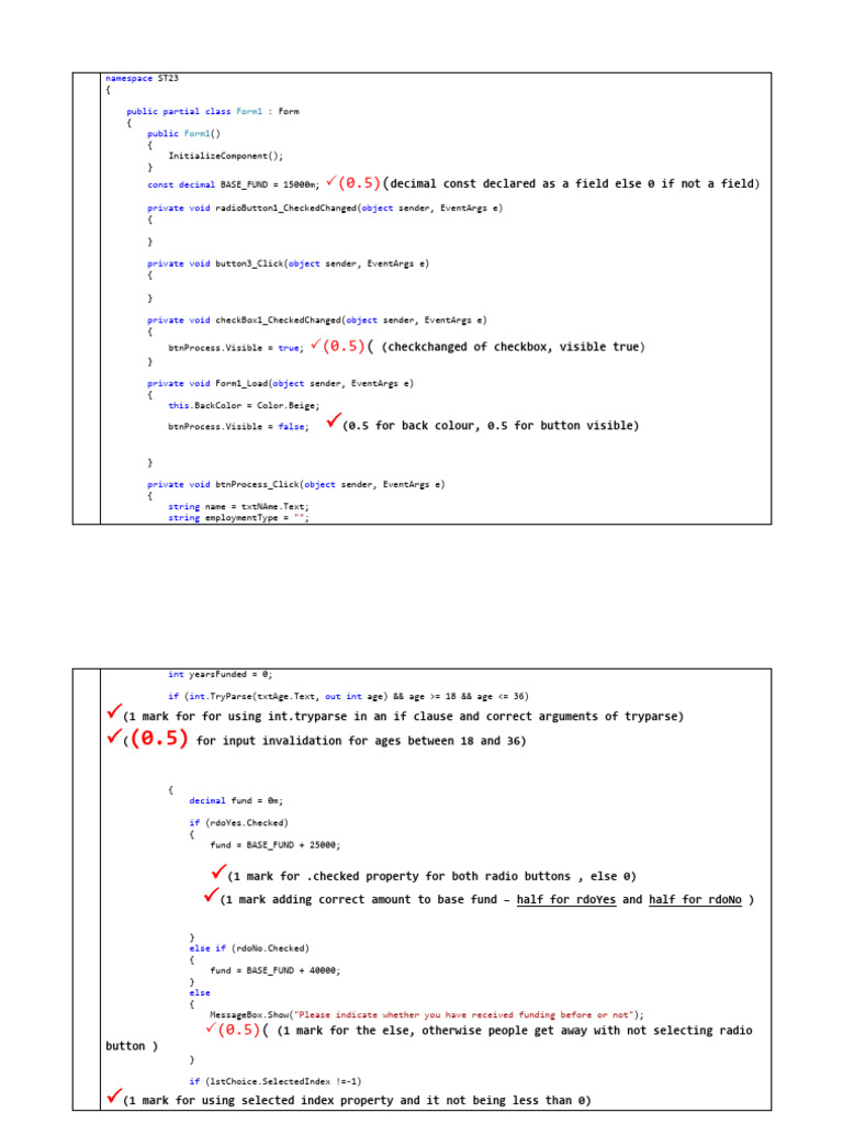Rubric ST23 - Take Home Practical | PDF | Computer Science | Computer ...