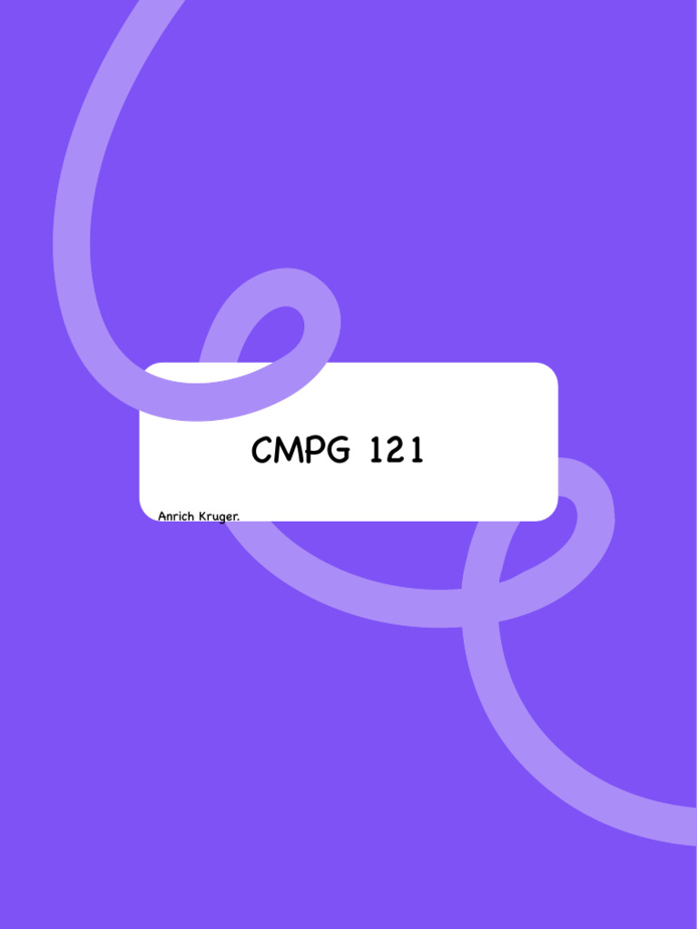 Cmpg121 Exam Notes | PDF | Pointer (Computer Programming) | Parameter ... Cmpg121 Exam Notes | PDF | Pointer (Computer Programming) | Parameter ...