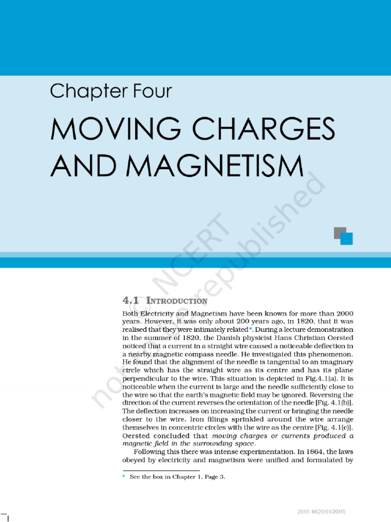 IIT, BITSAT, NEET, JEE, Class 12 Magnetism | PDF