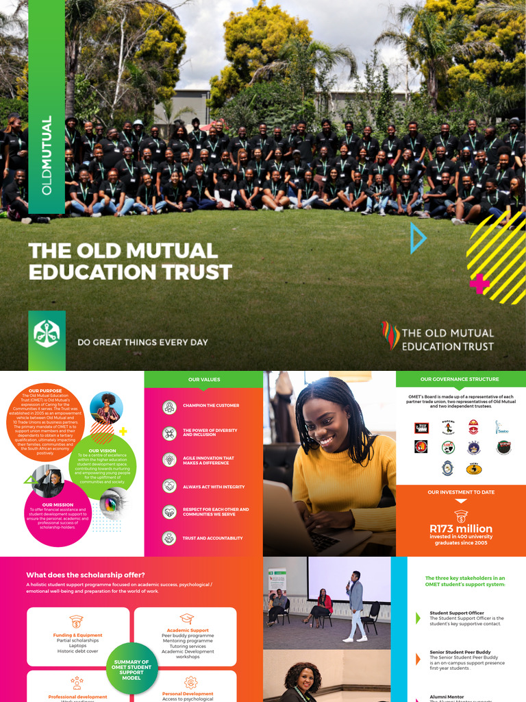 Old Mutual Education Trust Scholarship Programme 2022 An Overview 1 | PDF | Mentorship ...