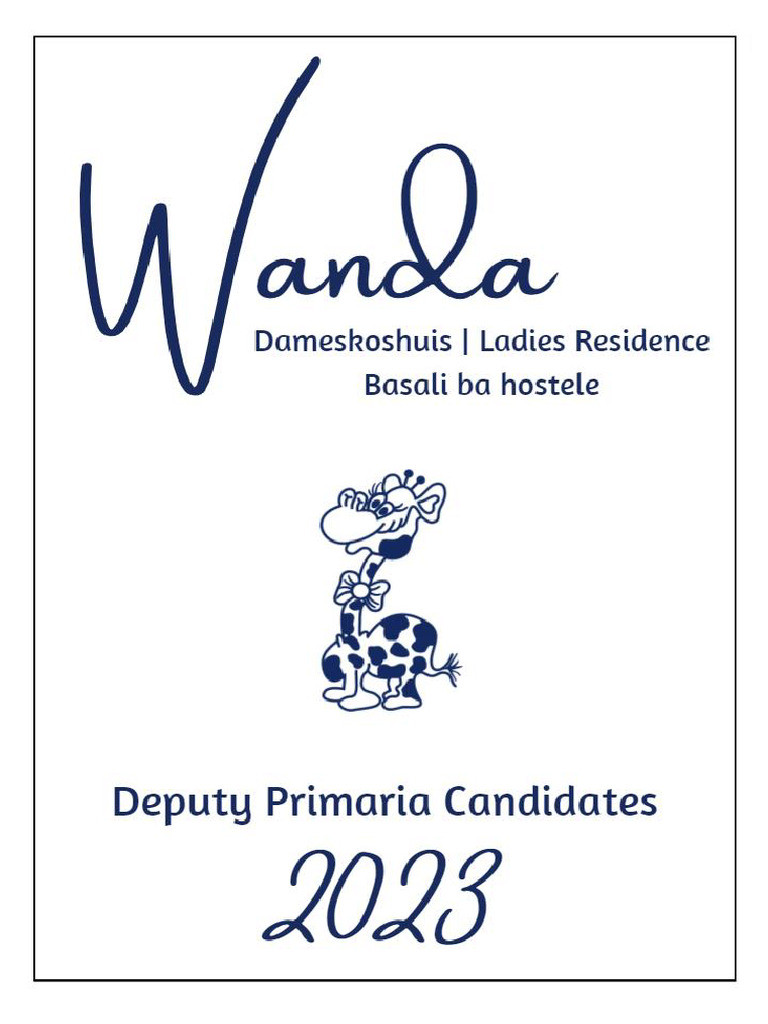 Deputy Prim Candidates 2023 Booklet | PDF