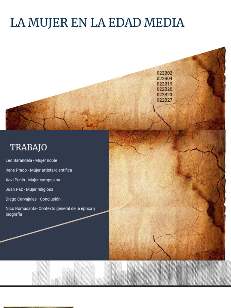 La Mujer en La Edad Media | PDF | Edades medias | Mujer