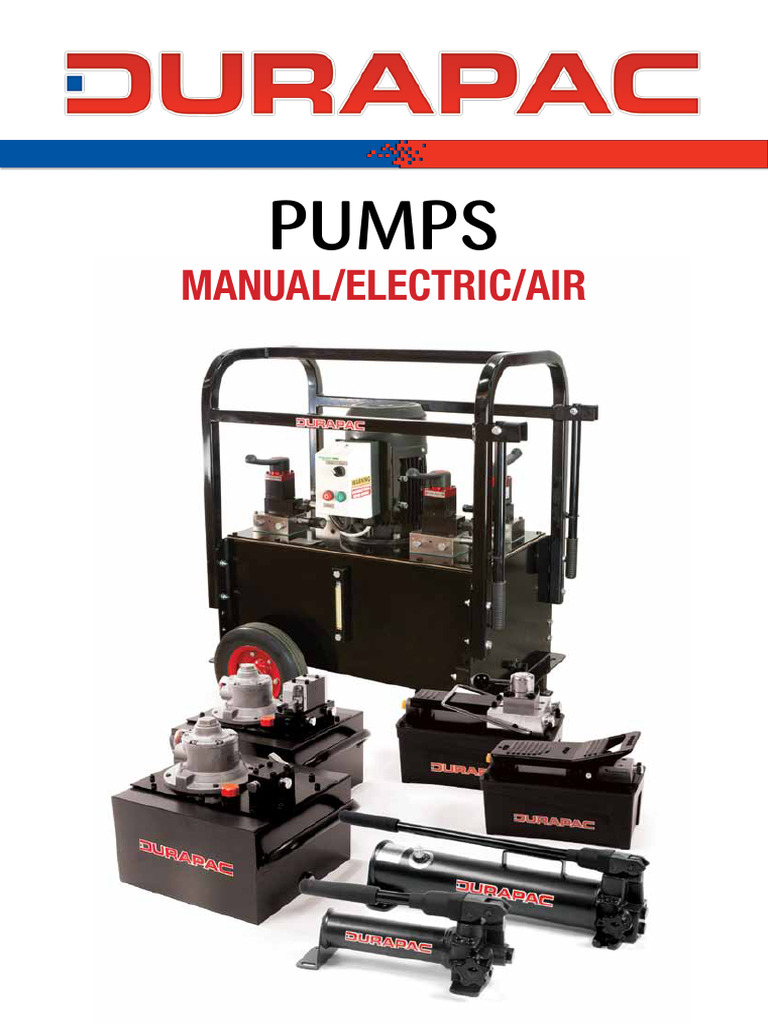 Durapac - Pumps - LR | PDF | Pump | Valve
