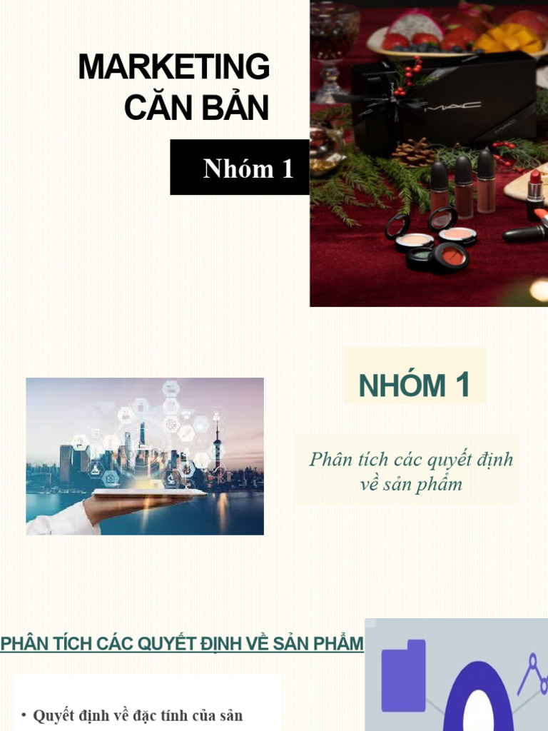 PP Marketing Son Mac Nhóm 1 - Bài 2 | PDF