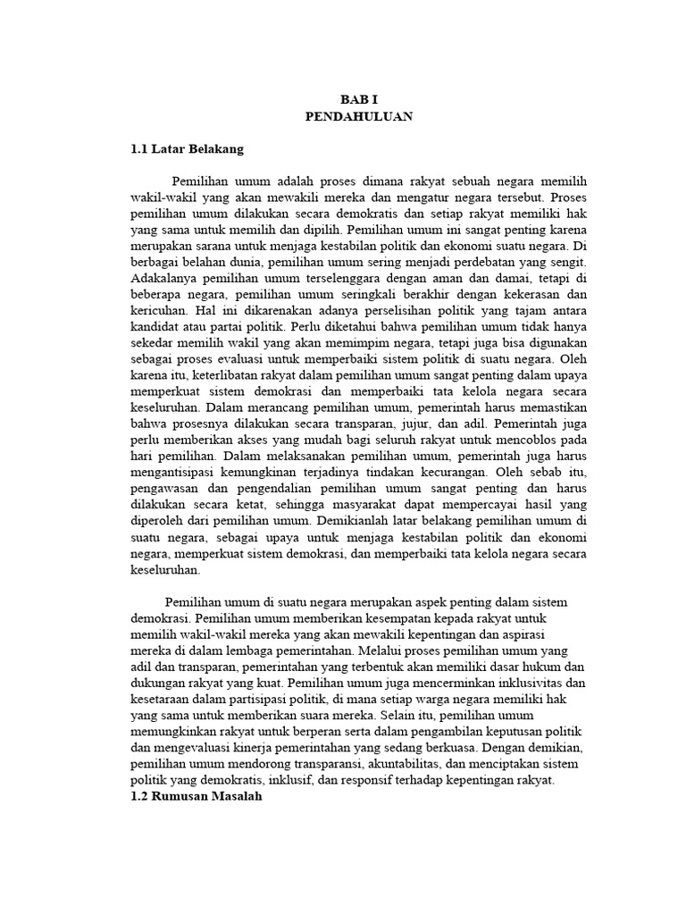 Proposal Proyek 2-1 | PDF