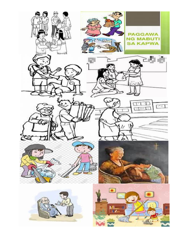 larawan ng nagpapakita ng pagkalinga at pagtulong sa kapwa | PDF larawan ng nagpapakita ng pagkalinga at pagtulong sa kapwa | PDF