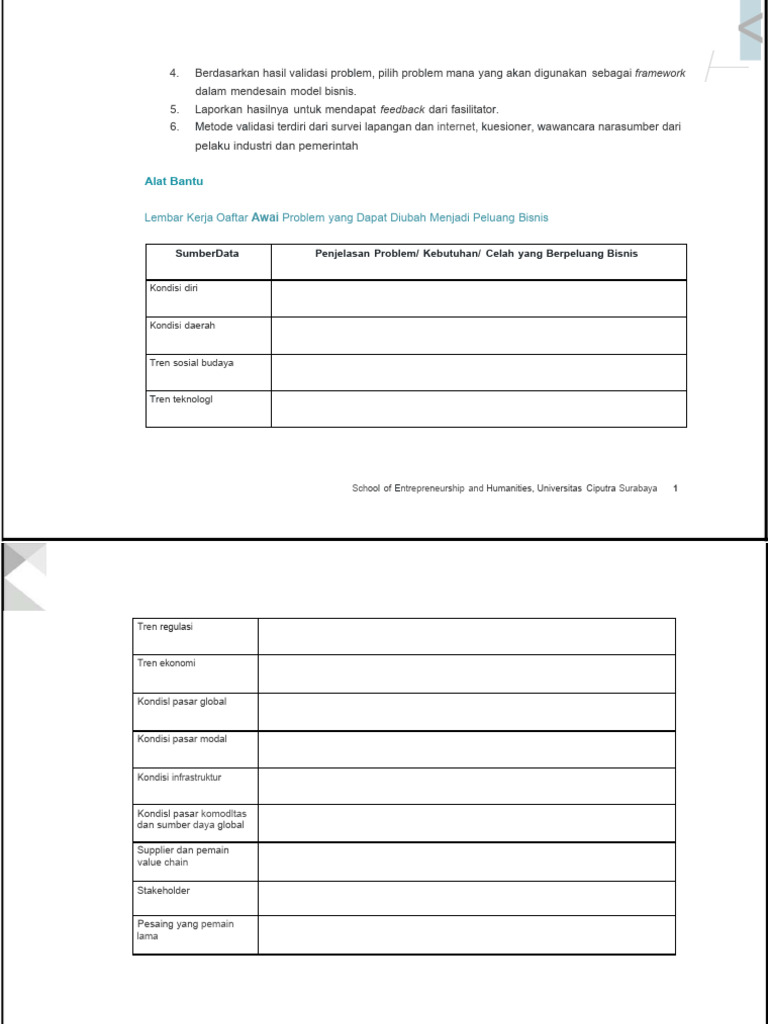 Lembar Kerja III-PDM | PDF