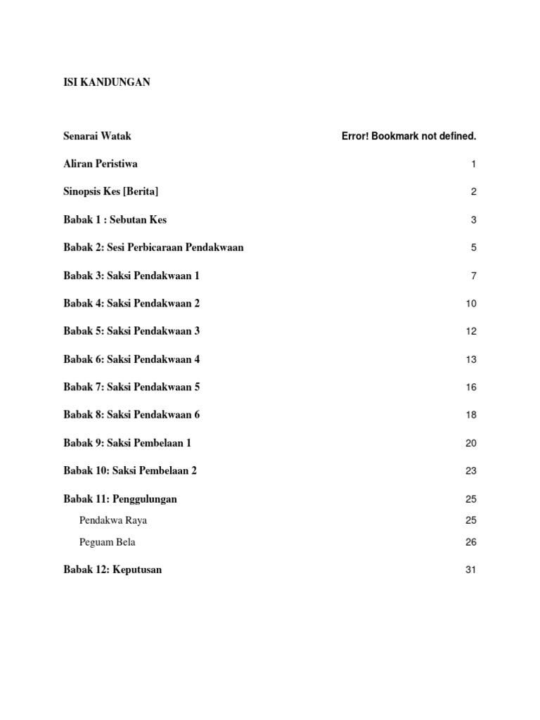 Contoh Skrip | PDF
