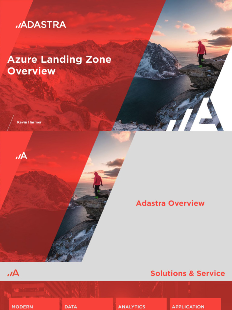 Azure Landing Zone: Kevin Harmer | PDF | Microsoft Azure | Cloud Computing