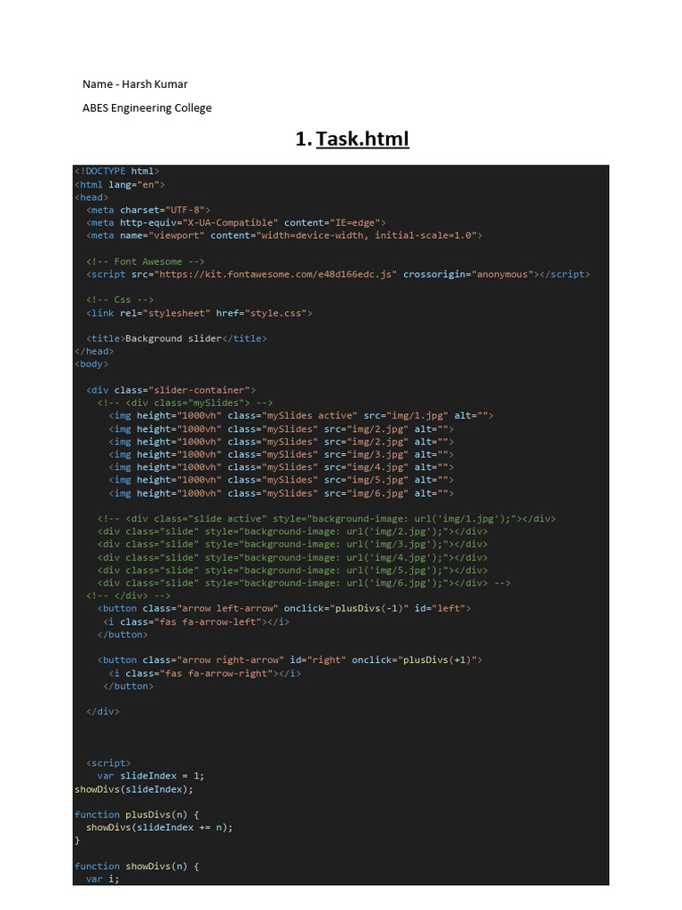 Task 2 | PDF | Java Script | Internet & Web