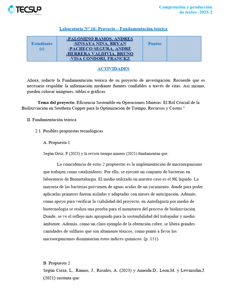 L16 - Fundamentación Teórica-1 | PDF