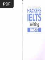 Ielts Hackers Writing Basic | PDF