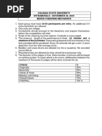 Guidelines and Mechanics For Mr. and Ms. Intramurals | PDF | Sports ...