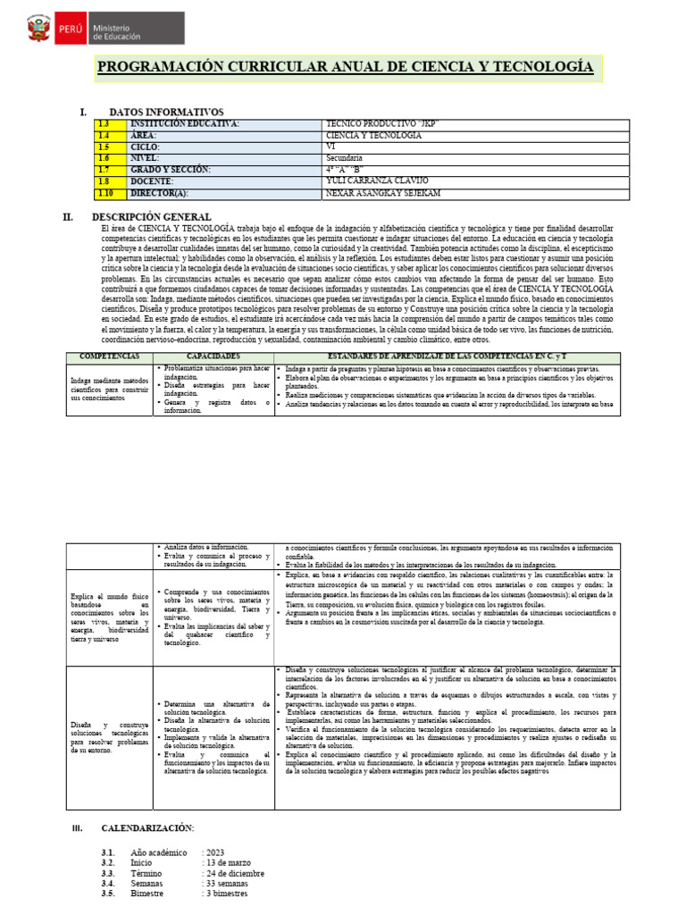 Uyyyy | PDF | Aprendizaje | Sustentabilidad