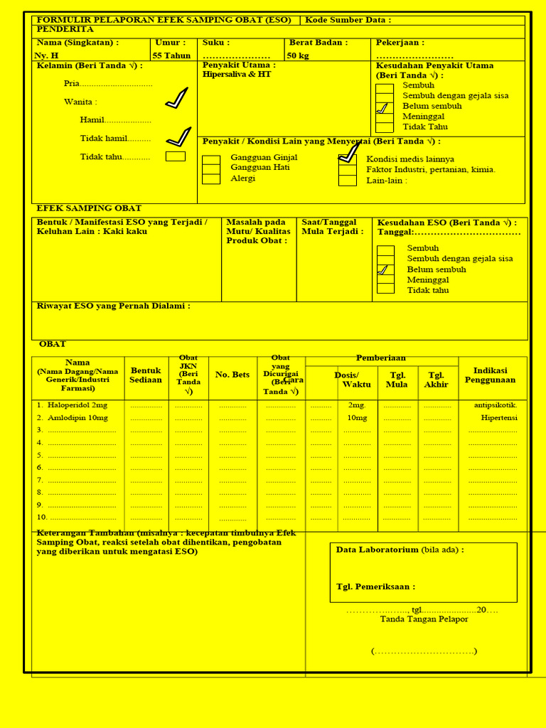 Word Form Meso - Kuning 2021 | PDF