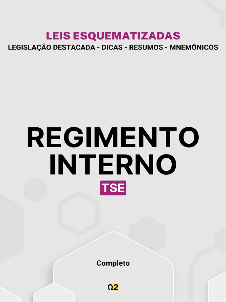 Regimento Do TSE-2023 | PDF | Direito