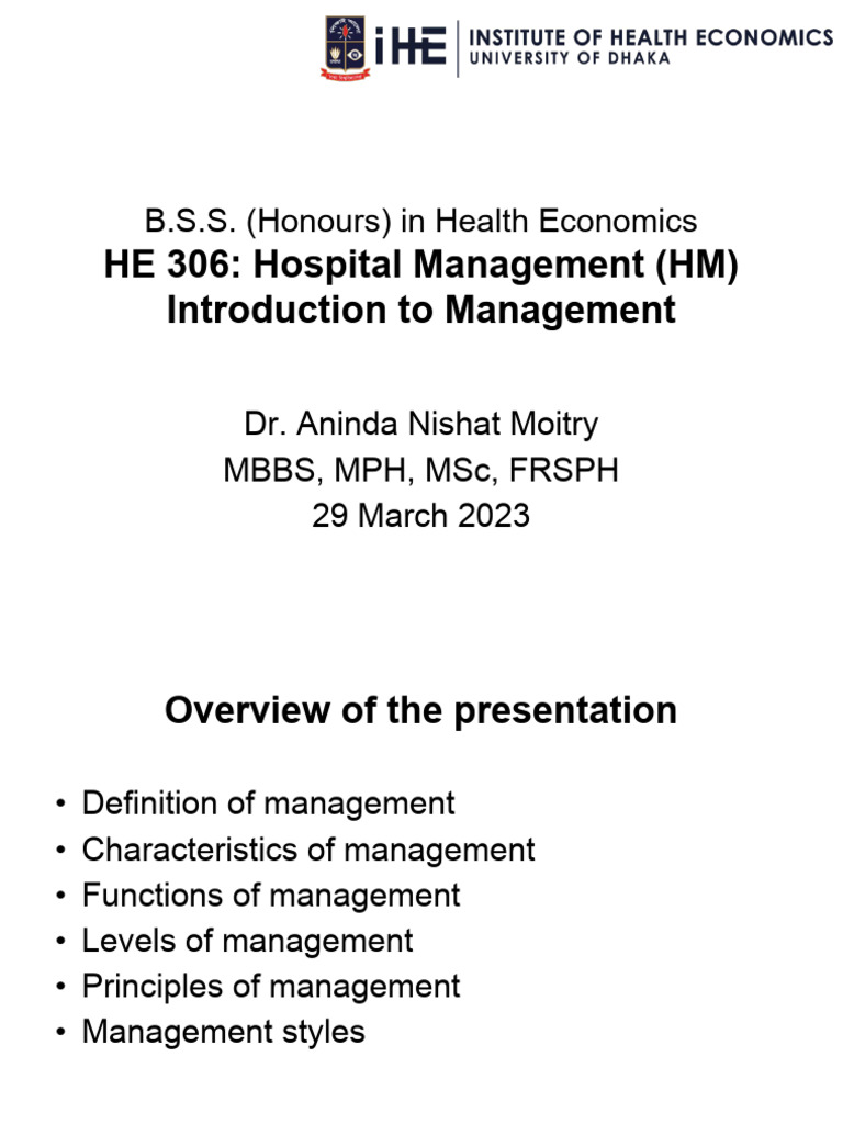 Introduction to Management | PDF