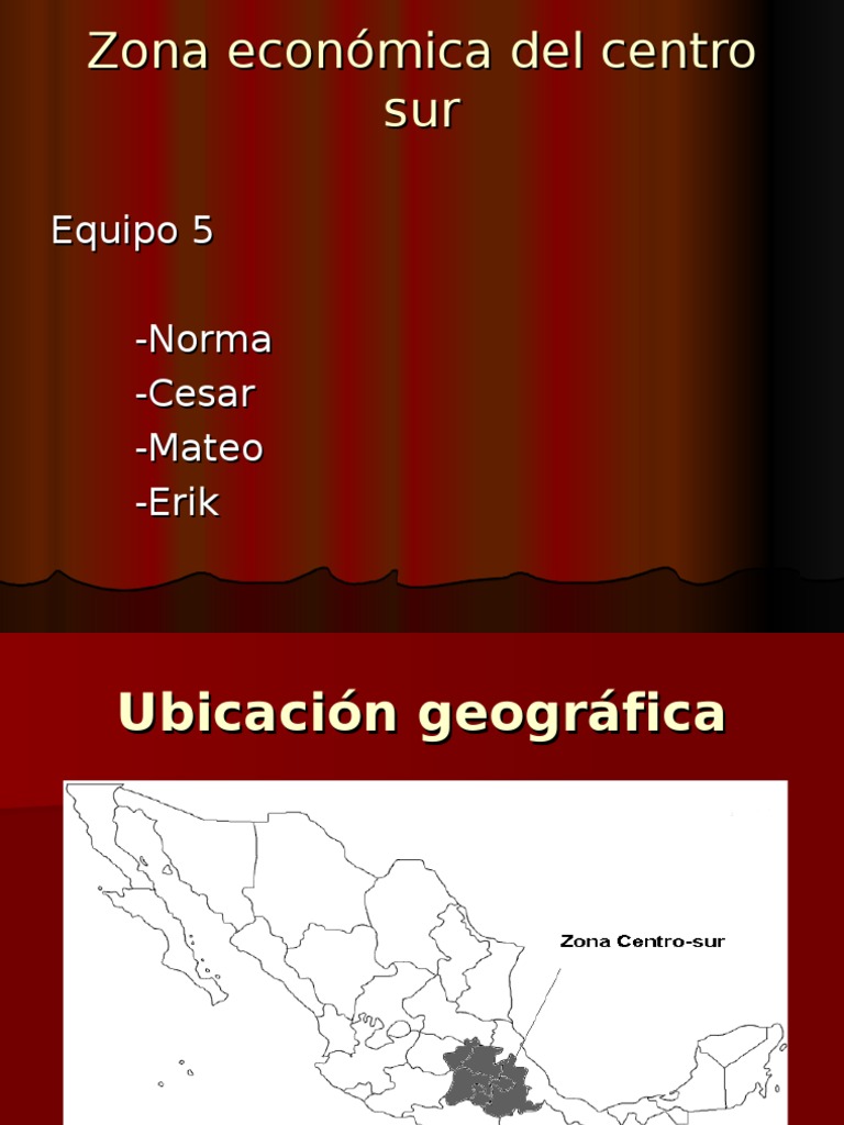 Geografía y Economía del Centro-Sur de México | PDF | Clima | México