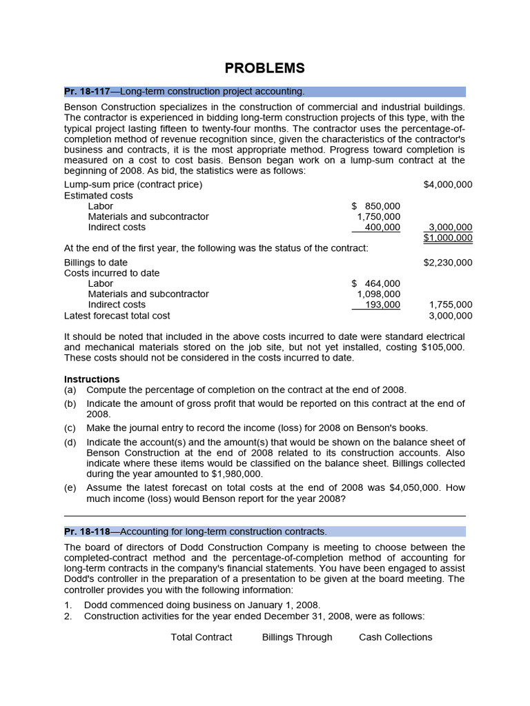 Problems Recognizing Revenue | PDF