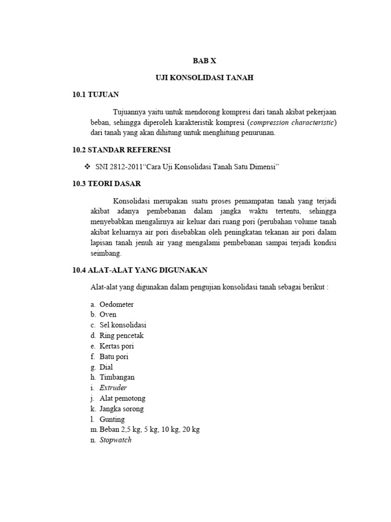 Bab X Konsolidasi | PDF