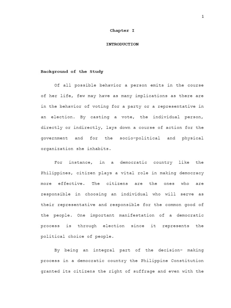 Final Thesis Manuscript | PDF | Social Science