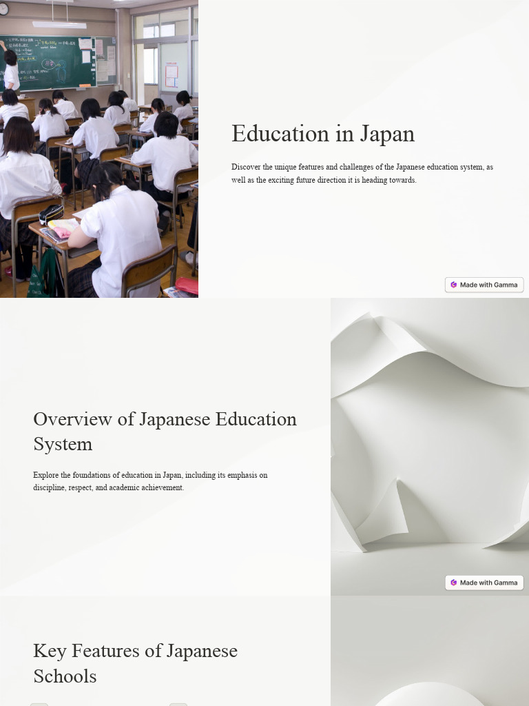 Education in Japan | PDF | Schools | Curriculum