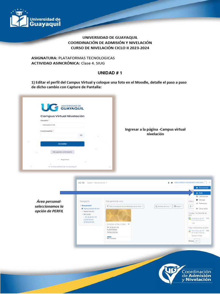 Tarea - U1 - Clase 4 - S1 | PDF