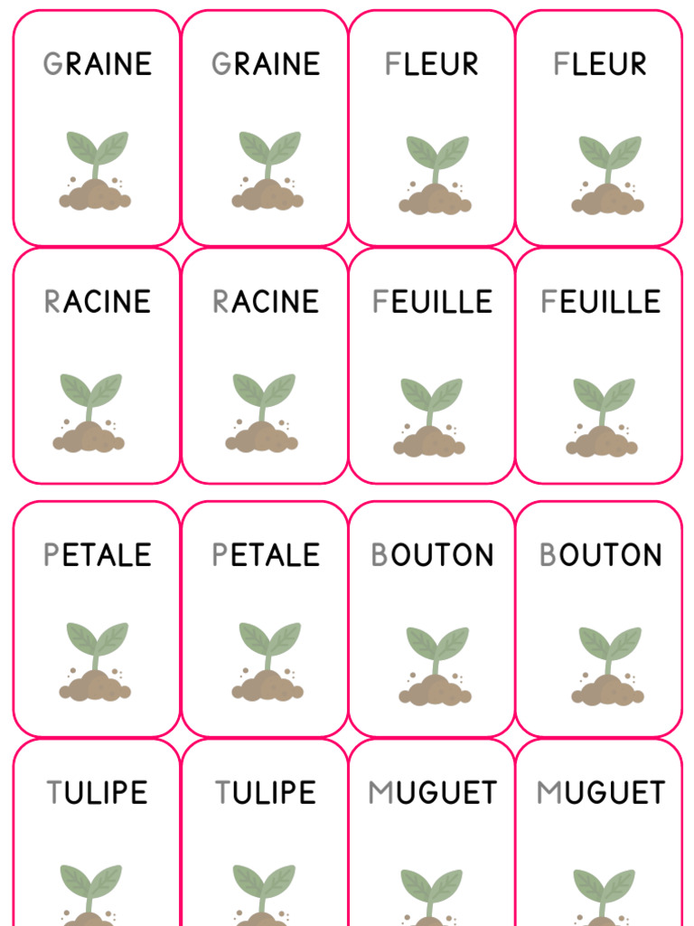 Mistigri Des Mots Du Printemps | PDF | Maison et jardin